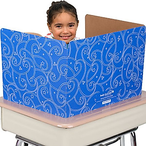 Really Good Stuff Standard Privacy Shields - Set of 12 - Star & Swirl - Matte