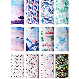 12 Pieces Squeeze Top Sunglasses Pouch Eyeglass Cases Eyeglass Holder Storage