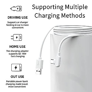 Portable Baby Bottle Warmer, USB Travel Milk Heat Keeper, LCD Display Travel Bottle Warmer with Precise Temperature Control, Water-Free Baby Bottle Warmer