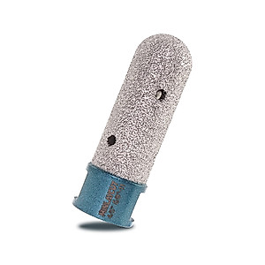 MINLAYCUT Diamond Finger Milling Bit - 20mm Tile Hole Bit for Enlarging and Shaping or Round Bevel Existing Holes in Porcelain Hard Ceramic Granite and Marble