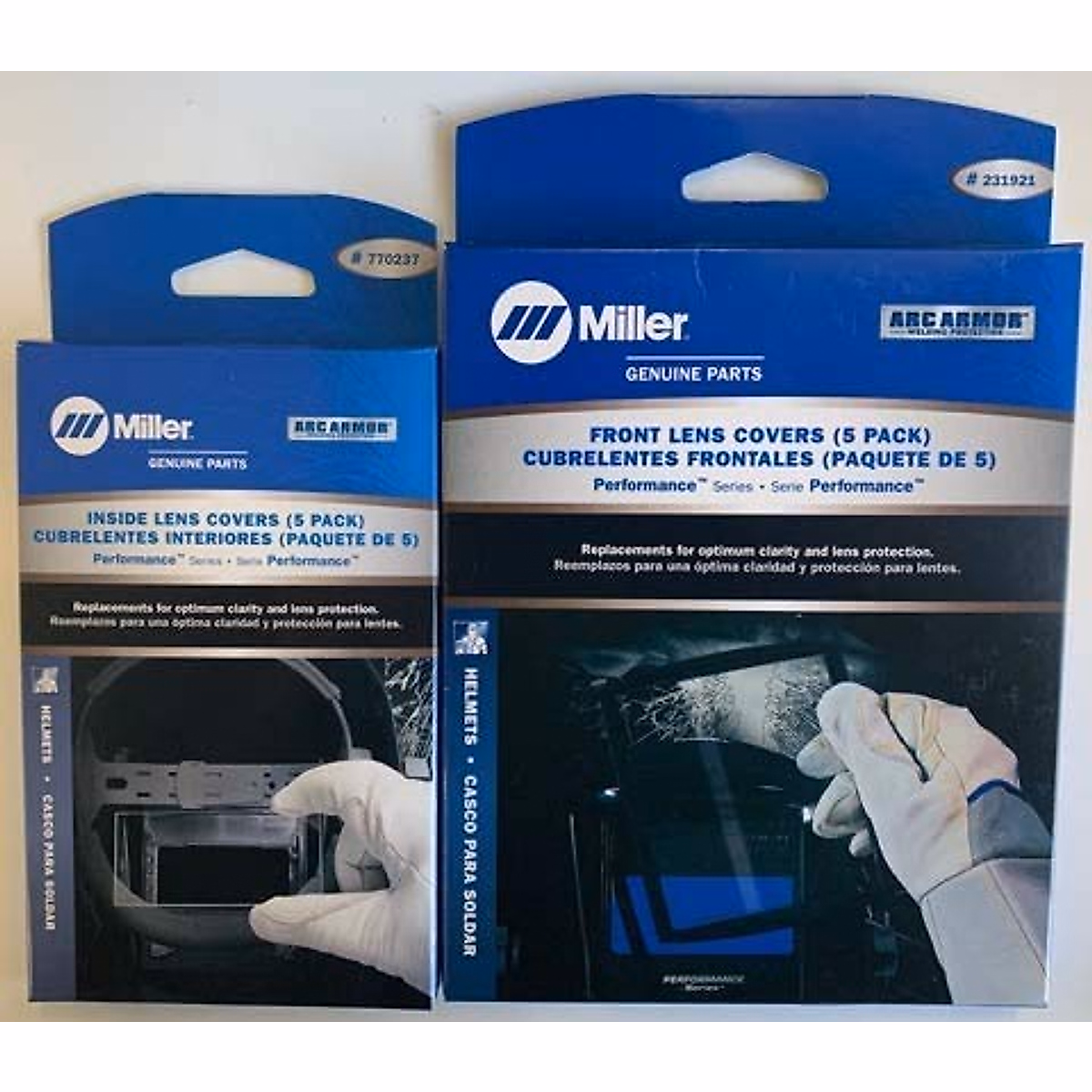 Miller Performance Series Replacement Lens 770237/231921 Combo (5 per pack)