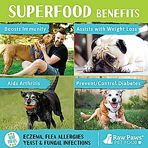 Raw Paws Organic Virgin Coconut Oil for Dogs & Cats, 8-oz - Supports Immune System, Digestion, Oral Health, Thyroid - All Natural Allergy Relief for Dogs, Hairball Relief