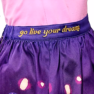 Loungefly Stitch Shoppe Disney Rapunzel Story of Rapunzel Sandy Skirt - Size Medium