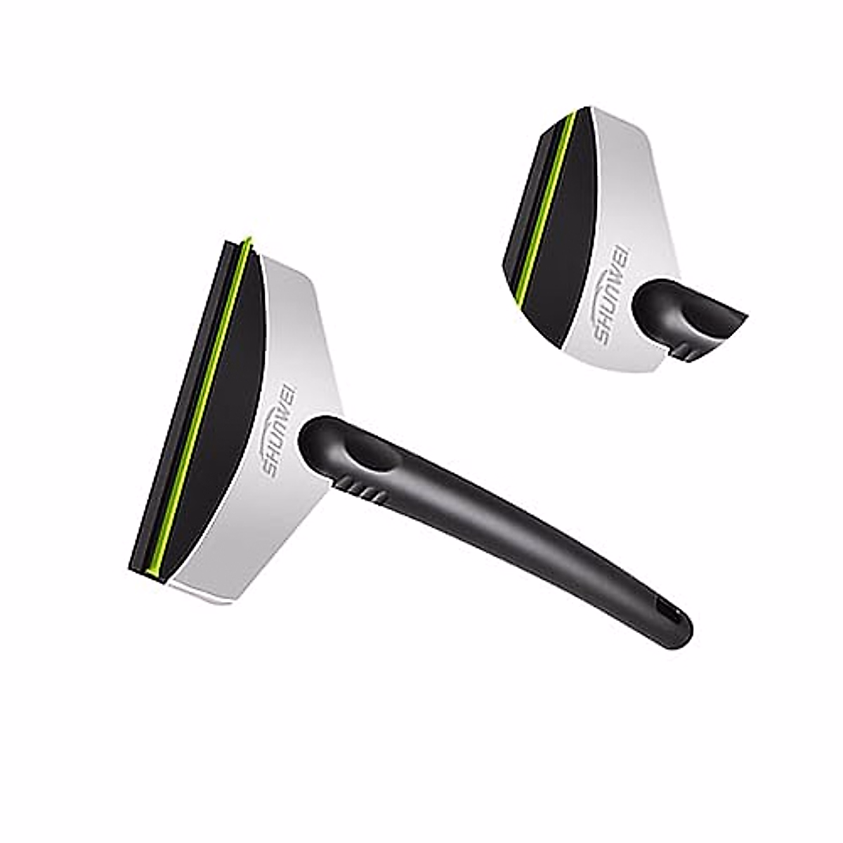 FAVOMOTO Car Stainless Steel Cleaner car Cleaner Hair Brush Cleaner Brush Wiper Blades Snow Removal Tools Car Shovel Scraper Third Generation Hair