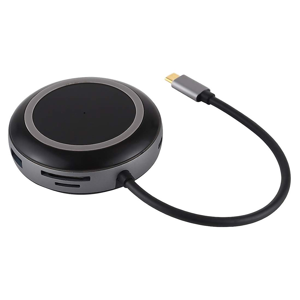 USB Hub Portable USB Hub USB-C/Type-C to USB 3.0 x 3 + USB-C/Type-C + HDMI + RJ45 + SD/TF Card Reader Multi-Function HUB Adapter
