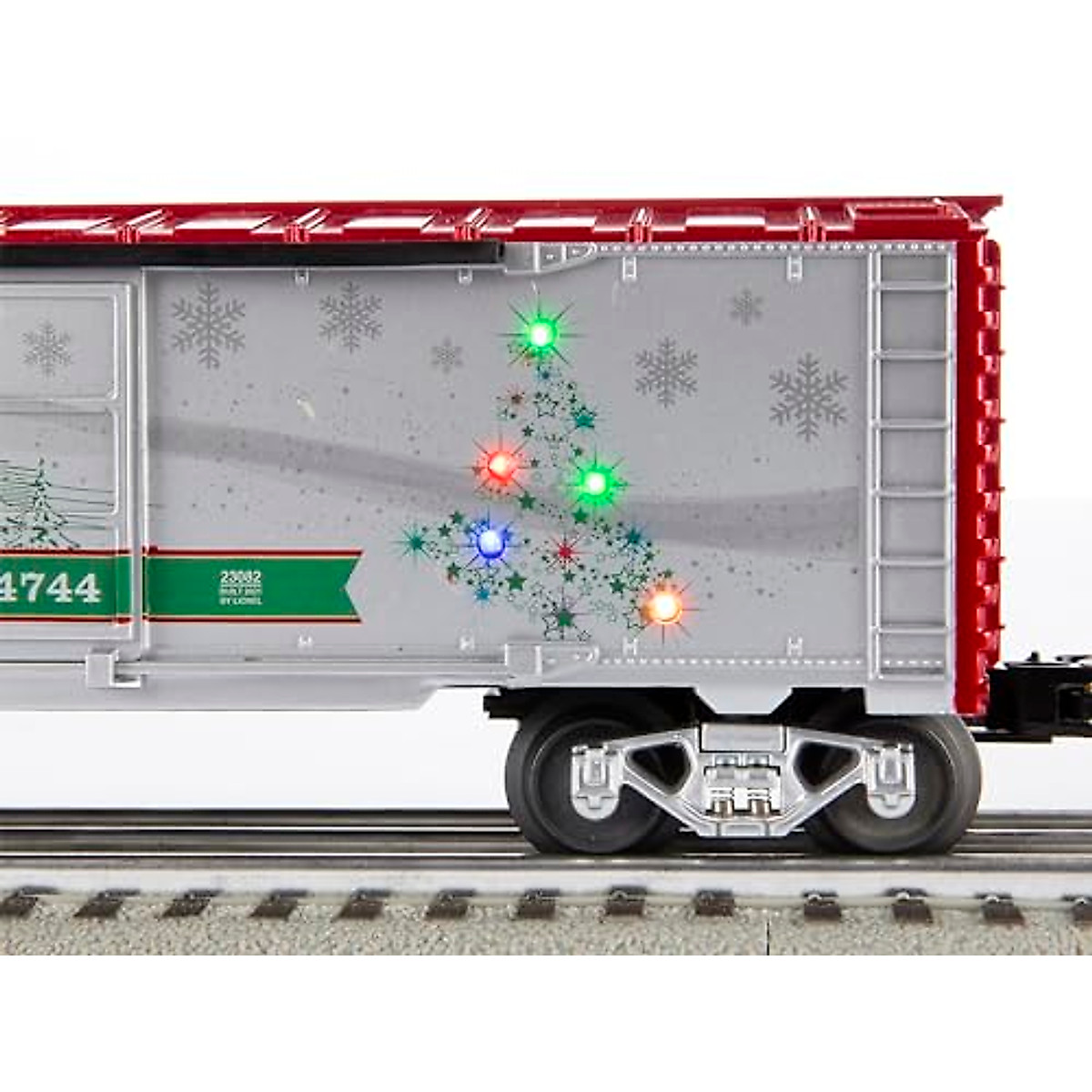 Lionel Christmas Light Express LionChief 5.0 Electric O Gauge Train Set with Bluetooth & Remote