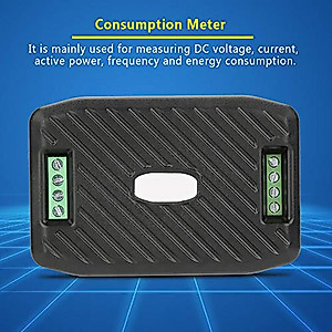 DC Communication Box, DC Current Voltage Power Energy Frequency Power Factor Communication Module Meter with RS485 USB Interface, High Precision Ammeter Voltmeter Multimeter(50A)