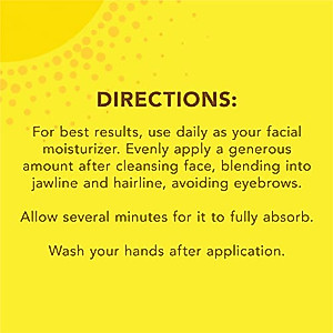 Jergens Natural Glow Face Moisturizer with SPF 20 Sunscreen, Fair to Medium Skin, Oil Free, UVA/UVB Protection - 2 oz