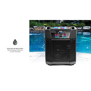 Ion Explorer FX High-Power Bluetooth Speaker with Sound Effects IPX4 Water-Resistant