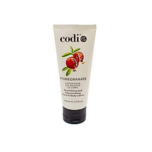 CODi Pomegranate Lotion - Body and Hand Lotion with Pump for Women and Men - Pomegranate Body Lotion with Wonderful Pomegranate Scent - Less Greasy, Quick Absorbent - 1 750ml Bottle and 2 100ml Tubes