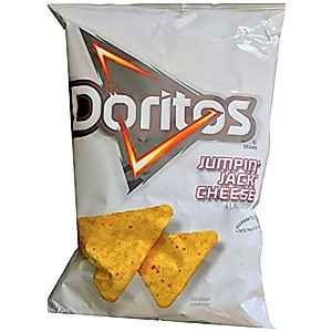 New Doritos Jumpin' Jack Cheese Flavored Tortilla Chips Snack Foods (Big Bag Net Wt 9.75, 1)