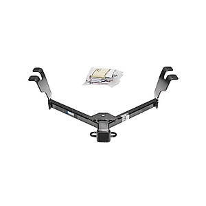 Reese Towpower 44581 Class III Custom-Fit Hitch with 2" Square Receiver opening, includes Hitch Plug Cover , Black