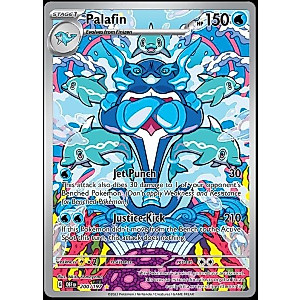 Pokemon - Palafin 200/197 - Obsidian Flames - Illustration Rare - Full Art Holo Card