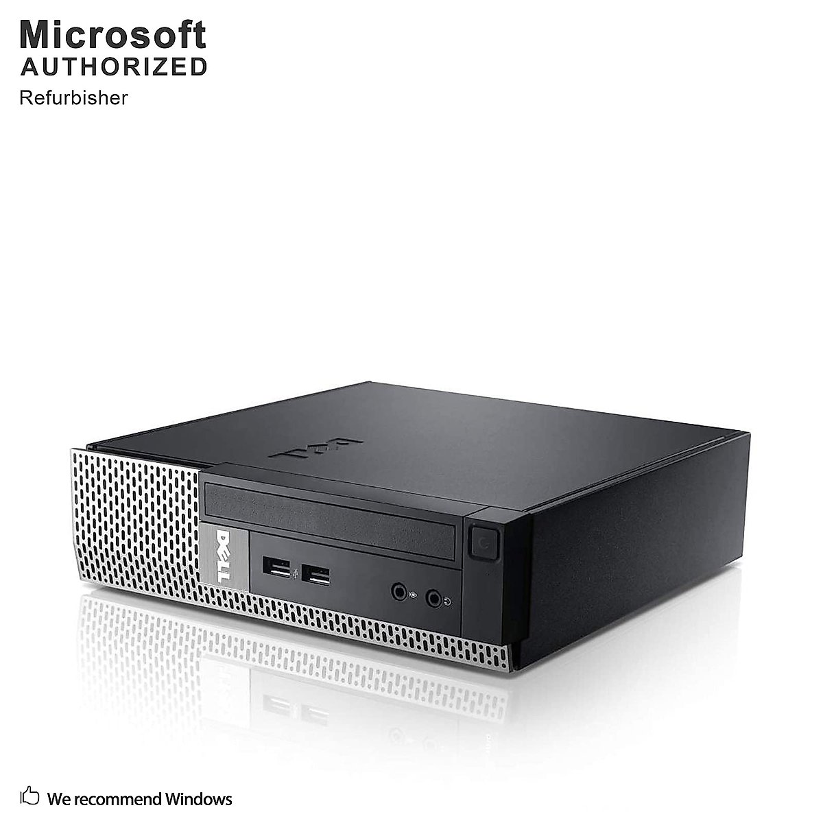 Dell OptiPlex 990 USFF Desktop Computer PC, Intel Quad Core i7-2600S up to 3.8GHz, 16G DDR3, 1T, WiFi, BT, DP, VGA, Windows 10 Pro 64 Bit-Multi-Language Supports English/Spanish/French(Renewed)