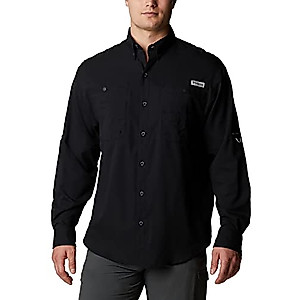 Columbia Sportswear Long Sleeve Tamiami II Shirt BLACK Lg