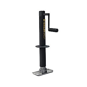 Trailer Valet JX2-C Center Mount Tongue Jack - Drill Powered, 2K Capacity