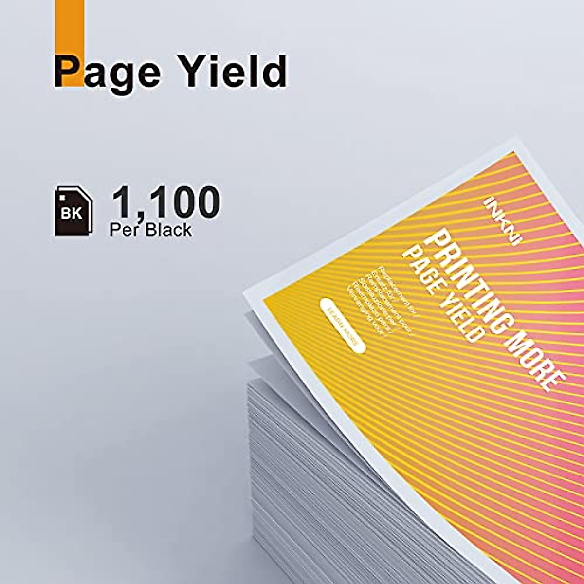 InkNI Remanufactured Ink Cartridge Replacement for Epson 702 702 XL 702XL High Yield for Workforce Pro WF-3720 WF-3730 WF-3733 Printer (Black, 2-Pack)