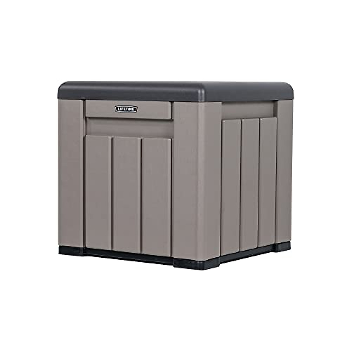 Lifetime 60372U Outdoor Cube Storage Box, Gray