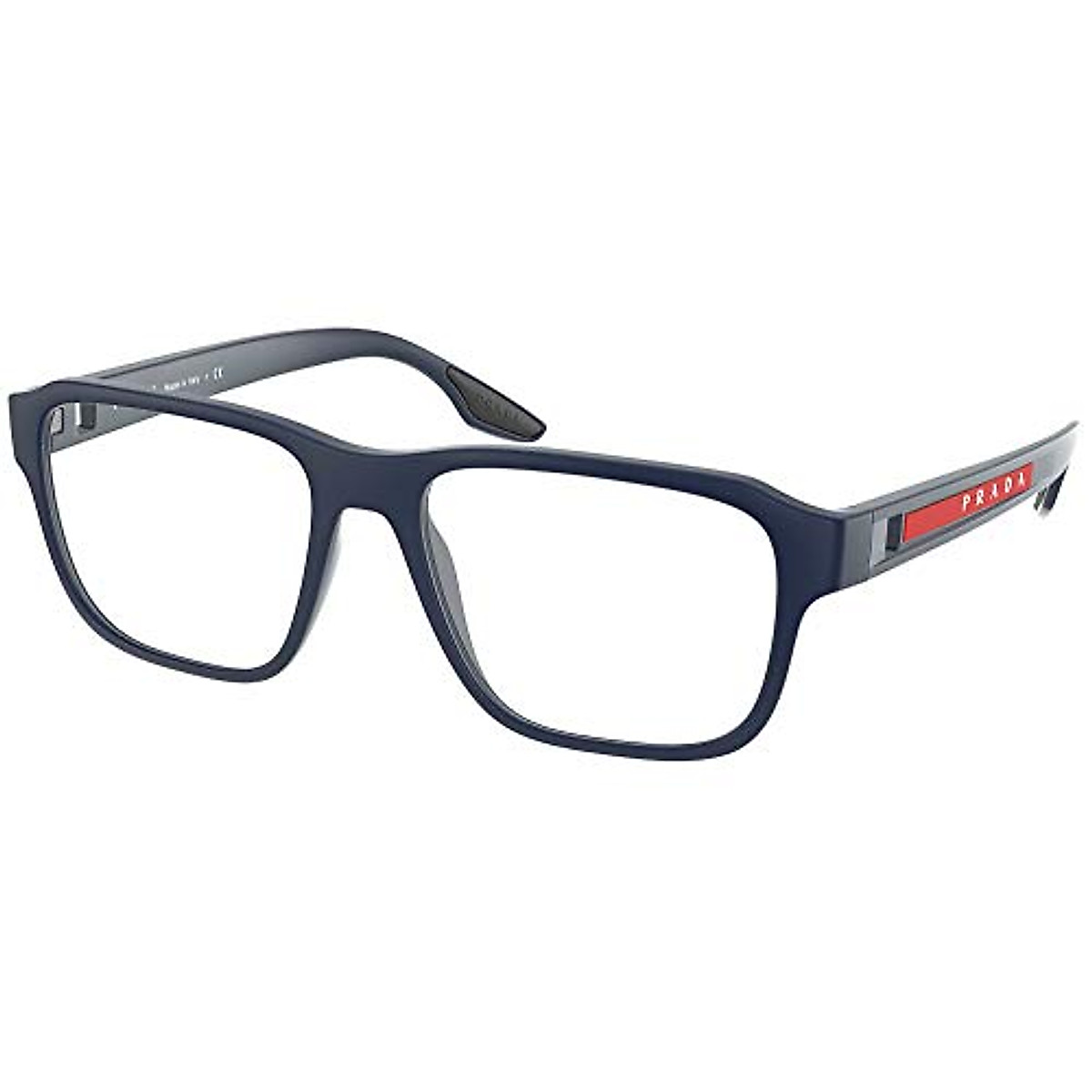 Prada Linea Rossa PS 04NV Men's Eyeglasses Blue Rubber 54