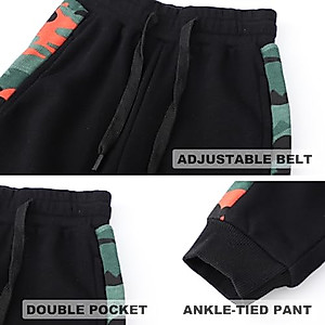 HYRAYSUN 7T Winter Boy Clothes Toddler Long Sleeve Top and Pants Set 100% Cotton 2 Piece Outfits for 7 Years Old