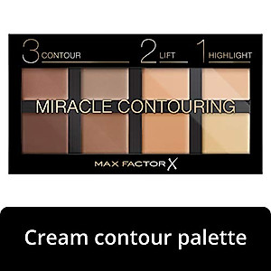Max Factor Miracle Contouring 8 Shade Palette, Contour - Lift - Highlight, 30 gm/ 1 Ounce