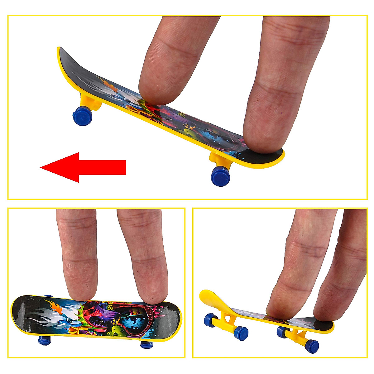 JOYIN 28 Pcs Valentines Day Finger Skateboards with Cards for Kids, Valentine Party Favor, Valentine’s Greeting Cards, Valentine Classroom Exchange Prizes, Holiday Reward Gifts, Finger Skateboard Toys