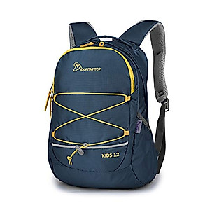 MOUNTAINTOP Kids Backpack for Boys Girls Preschool Water Resistant Lightweight Children Daypack 10L, Purplish Blue