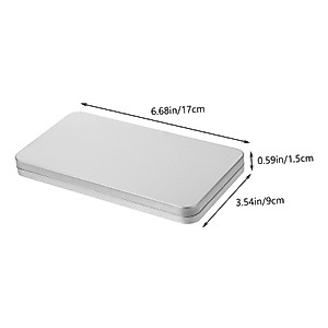 Zerodeko Office Supplies Desktop Stand 4pcs Tempered Film Storage Box Tempered Glass Cover Box Foam Desk Topper Coffee Canister