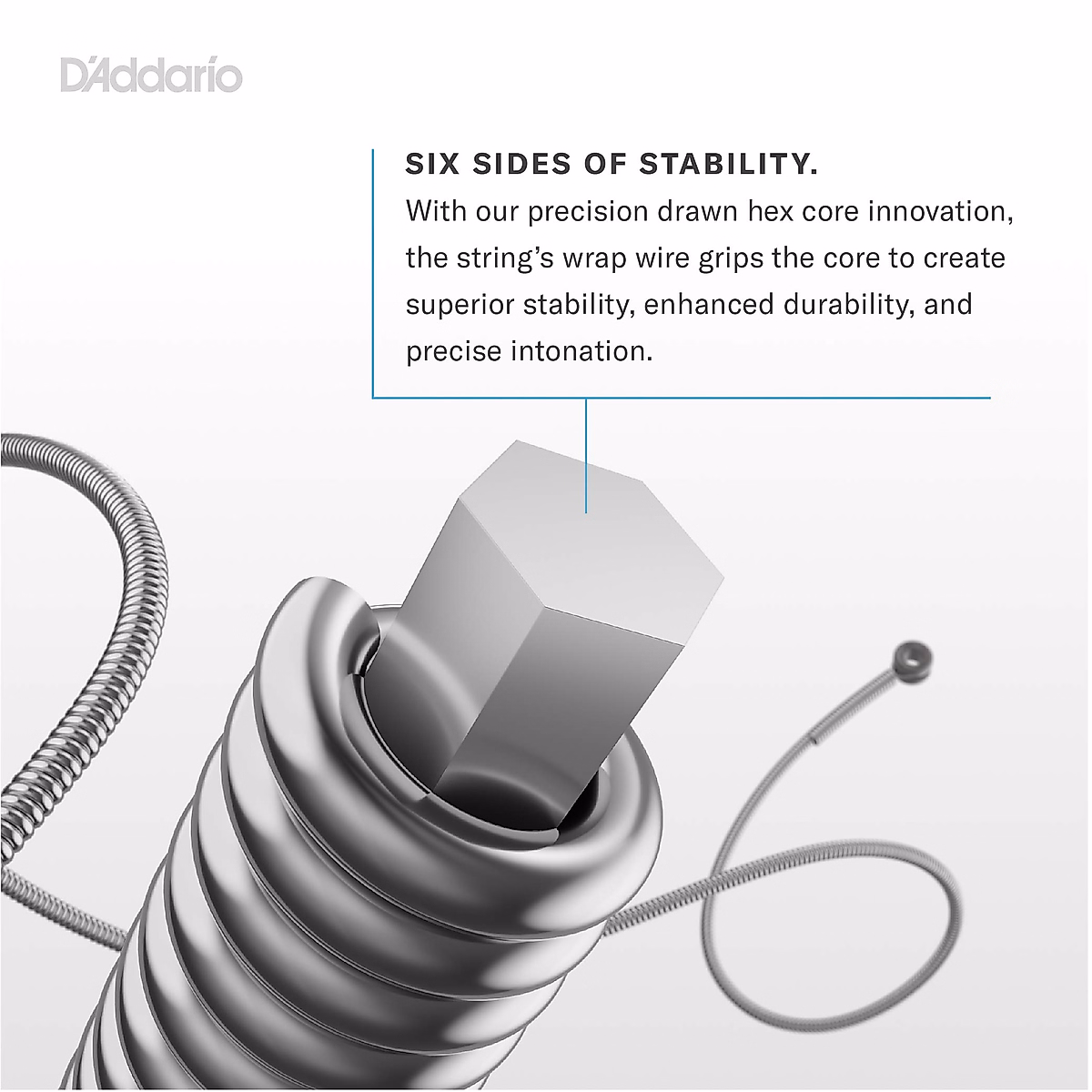 D'Addario Electric Bass Guitar Strings - EXL160BT 50-120 - Nickel Wound Bass Strings - For Bass Guitar 4 String - Balanced Tension Medium