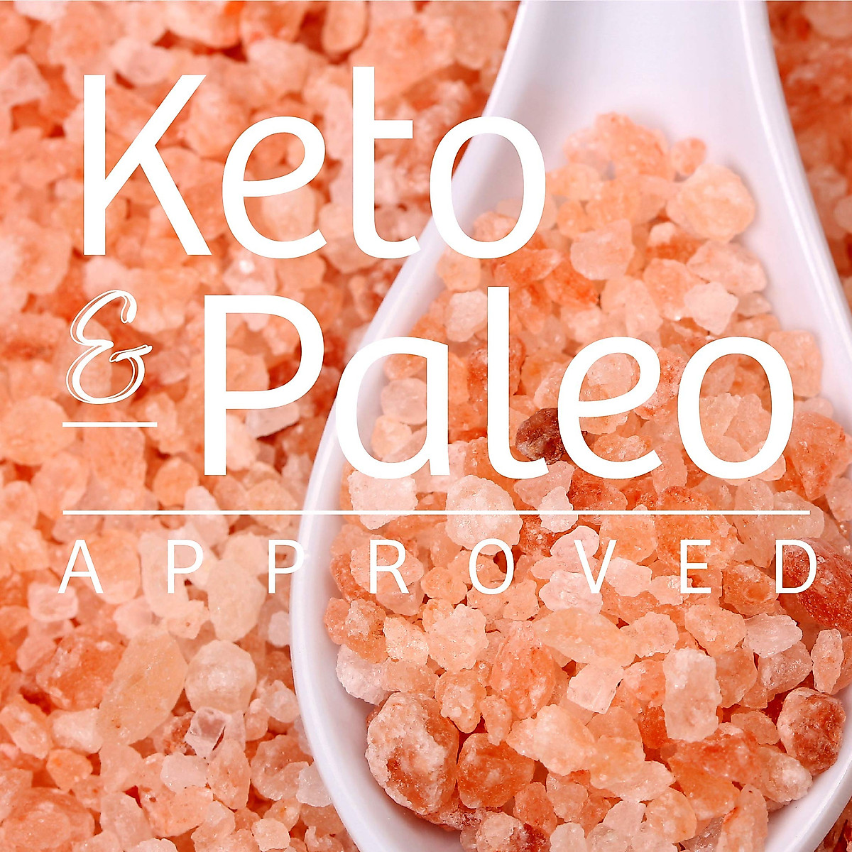 The Spice Lab Himalayan Salt - Coarse XL Grinder With Refill (30 oz) - Pink Himalayan Salt is Nutrient and Mineral Dense for Health - Gourmet Pure Crystal Kosher & Natural Certified