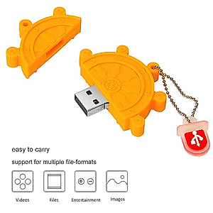 BorlterClamp USB Flash Drive 32GB Novelty USB Drive Thumb Drives USB 2.0 Memory Stick for External Data Storage