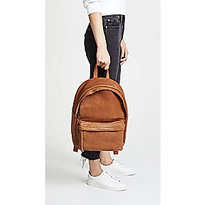 Madewell Women's The Lorimer Backpack, English Saddle, Tan, One Size