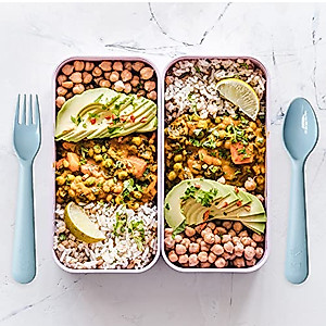 Muulaii 12 Pcs Plastics Toddler Utensils kids Silverware Baby Spoons and Forks Set Baby Feeding Dinnerware Utensils BPA Free Microwave Dishwasher and Freezer Safe (Blue)