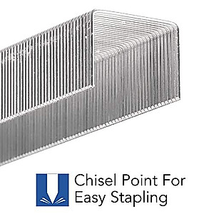 Swingline Staples, High Capacity, 60 Sheet Capacity, 5/16" Length, 210/Strip, 5000/Box (S7081032)