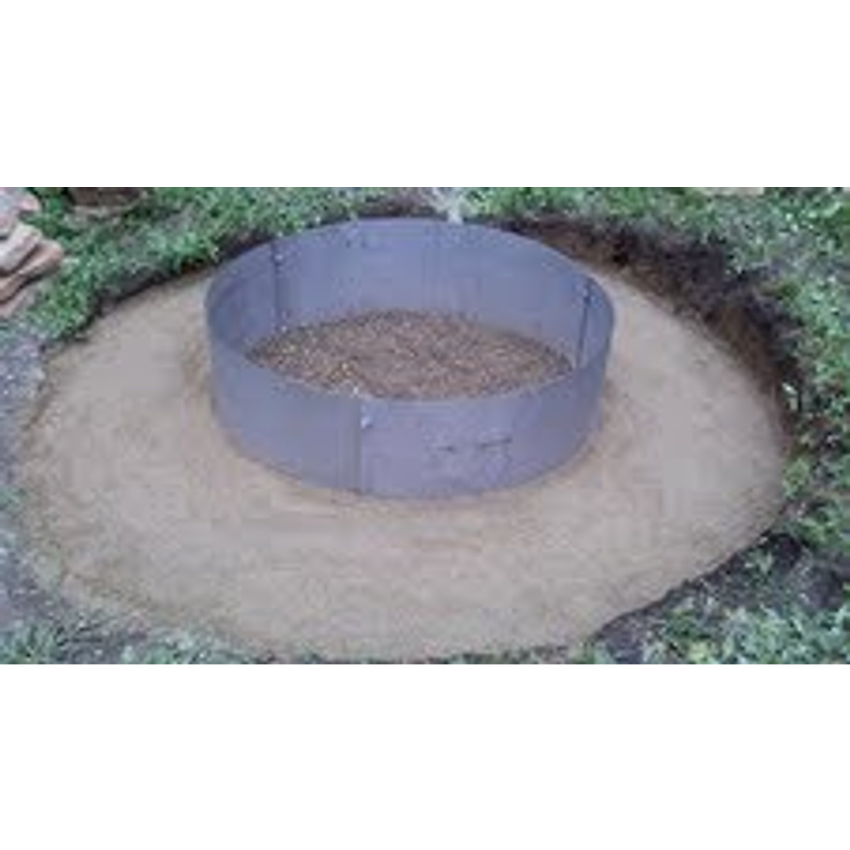 36" Diameter x 14 Deep Steel Metal Fire Pit Ring Liner Insert Only.