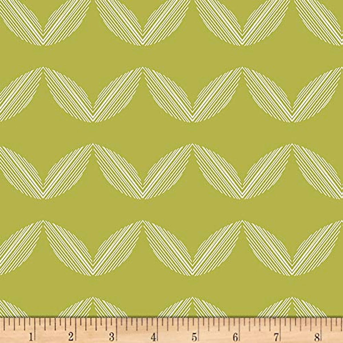 Art Gallery Fabrics Art Gallery Joie de Vivre Joy Plante Fabric, Chartreuse
