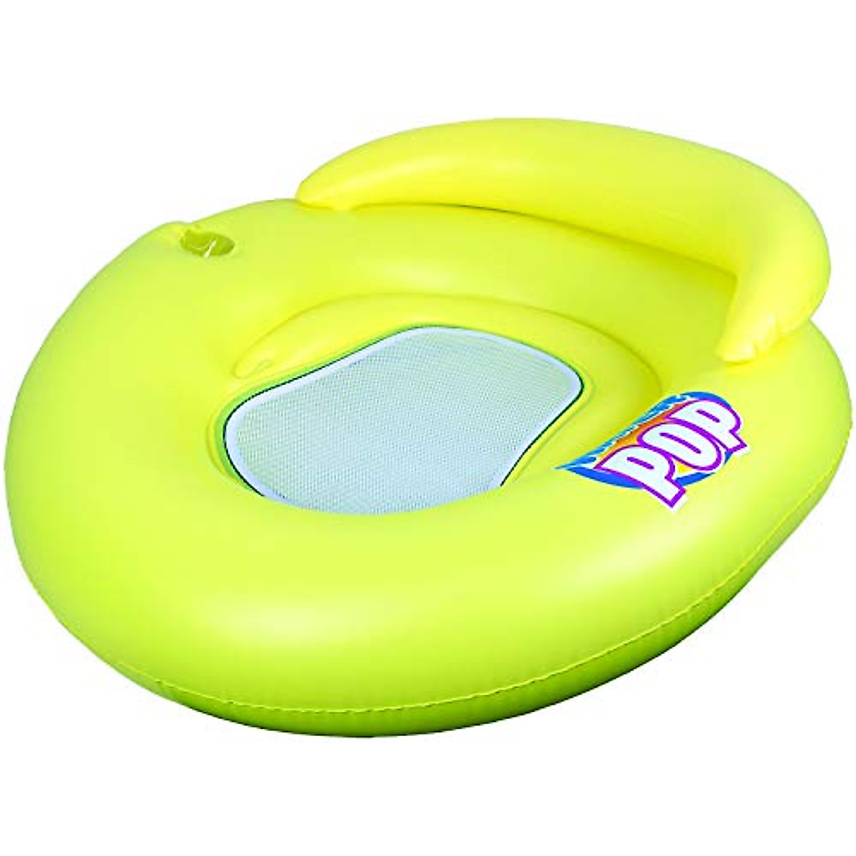 Poolmaster Yellow Water Pop Mesh Pool Lounge