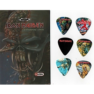 Perris Leathers LP-INM1 Medium Celluloid Plastic, 6-Pieces per Package Guitar Picks