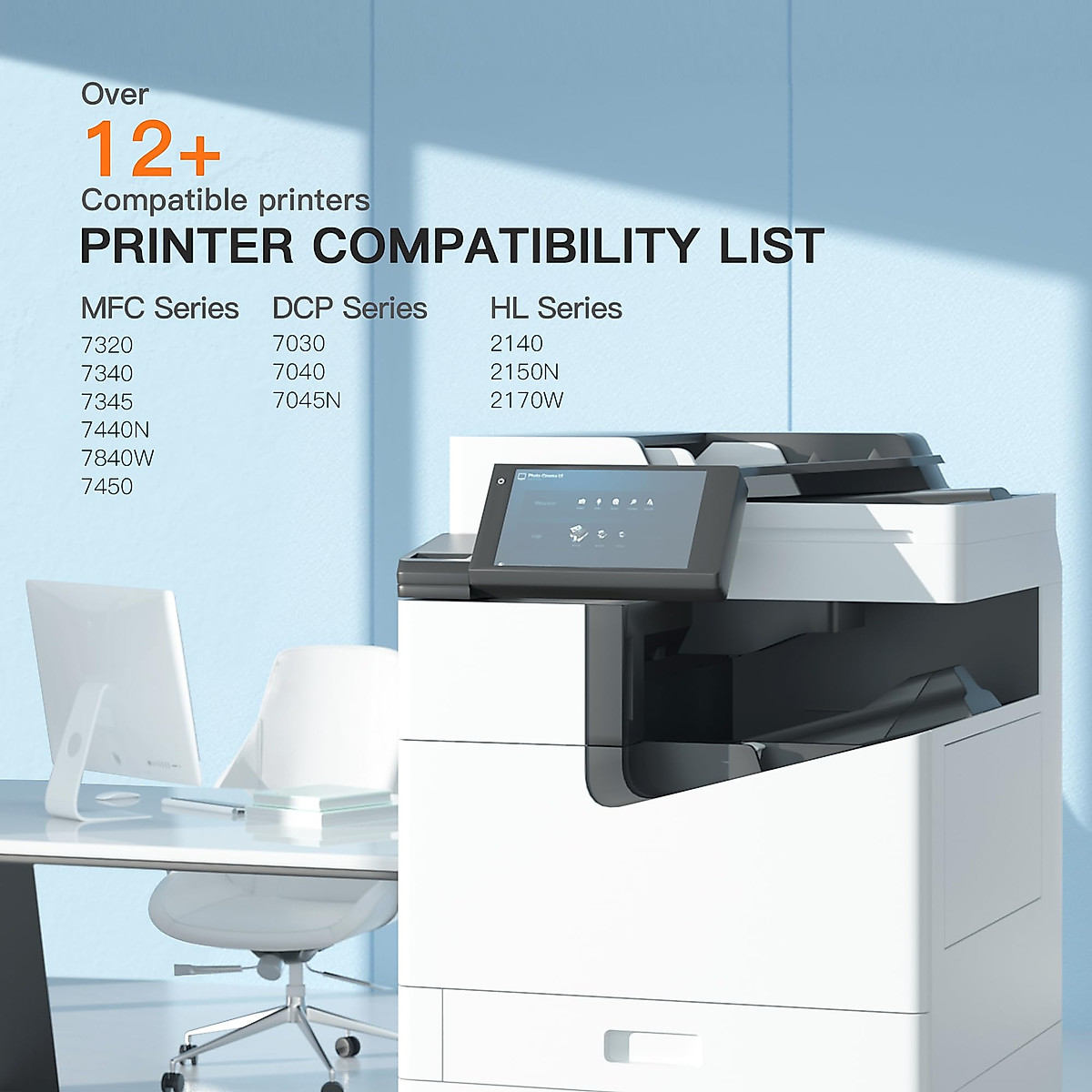 E-Z Ink (TM) Compatible Toner Cartridge & Drum Unit Replacement for Brother TN360 TN330 DR360 DR-360 High Yield Compatible with DCP-7040 DCP-7030 MFC-7840W HL-2140 MFC-7340(2 Toner, 1 Drum Unit)