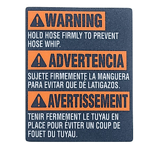 Bosch Parts 1619P05943 Warning Label/Warning-Hose_Whip