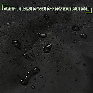 Prep Table Cover for 52 Inch Keter Unity XL, BeSkyer Portable Outdoor Table Storage Cabinet, Water-resistant and Heavy Duty, All Weather