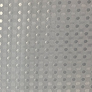 Creative Home Ideas Waffle Shower Curtain Set, 70" x 72", Dark Grey Ombre