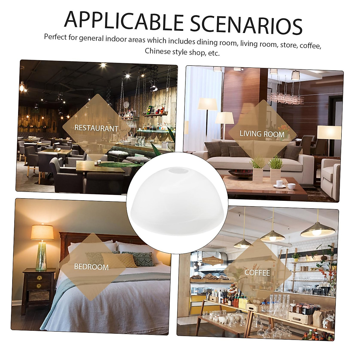 OSALADI Pendant Light Shade Glass Case Frosted Glass Lamp Shade Chandelier Shade Ceiling Fan Light Covers Pendant Lampshades for Bedroom, Living Room Pendant Light Shade Glass Case