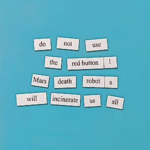 Engineering Word Magnets - Funny and Nerdy Word Kit for College to PhD to Professional Engineer Level - Office Refrigerator or Magnetic White Board - Made in USA