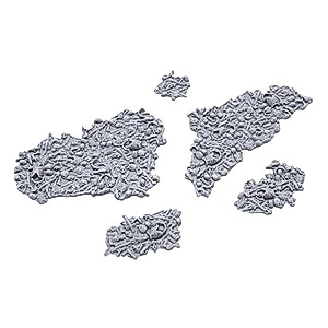 Bone Piles by Printable Scenery, 3D Printed Tabletop RPG Scenery and Wargame Terrain 28mm Miniatures