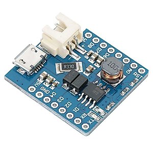 Gump's grocery Battery Shield for WeMos D1 Mini Single Lithium Battery Charging & Boost