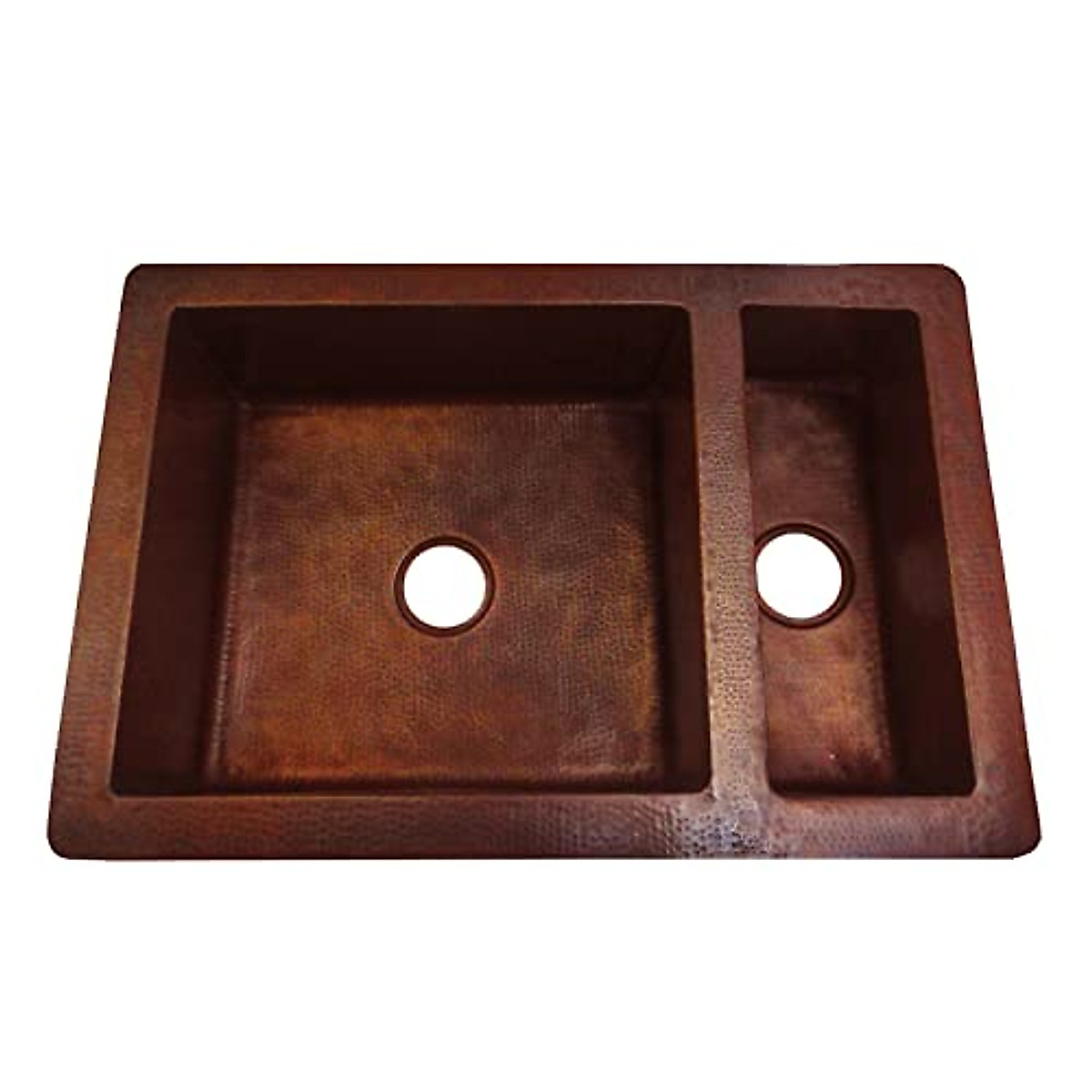 Copper Kitchen Sink 75/25