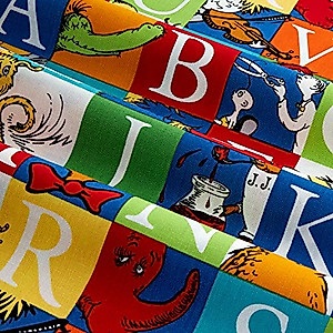 Dr. Seuss ABC Blocks Adventure, Fabric by the Yard