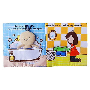 Xiaoyu Soft Books for Newborn Babies, Soft Activity Baby Book, Educational Toy for Boy & Girl, Touch and Feel Activity, Bedtime Story, Bath