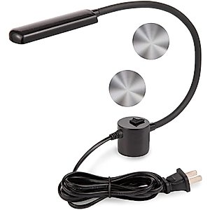 FAJ Sewing Machine Light, Magnetic, Flexible 60 LED Work Lights, Bandsaw Accessories, Scroll Saw with Extra Long Gooseneck - Mount Anywhere Discs (2) Included